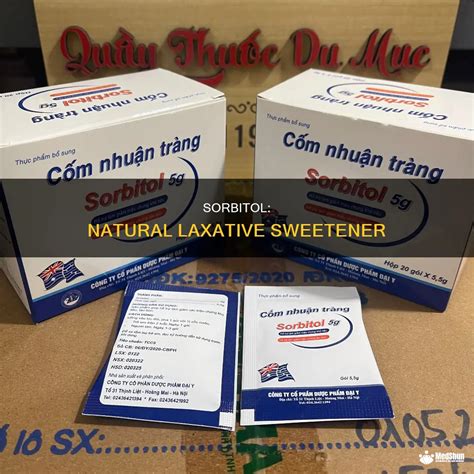 Sorbitol Natural Laxative Sweetener Medshun
