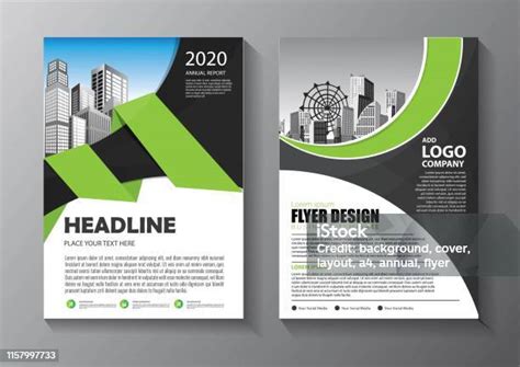 브로셔 디자인 현대적인 레이아웃 연례 보고서 포스터 화려한 삼각형a4의 전단지 기술 과학 밝은 배경의 시장을 위한 기하학적 모양 모던 양식에 대한 스톡 벡터 아트 및 기타