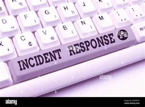 Writing Displaying Text Incident Response Business Approach Addressing