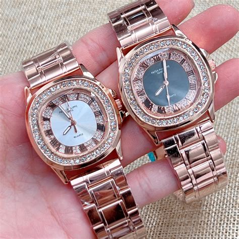 Watchtime นาฬิกาข้อมือยี่ห้อหรู ปาเต๊ะ หน้าปัดขีดขนาด 36mm มีวันที่