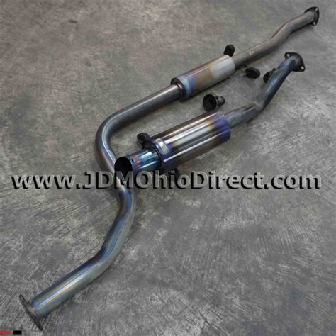Jdm Dc2 Integra Js Racing Full Titanium Fx Pro Exhaust