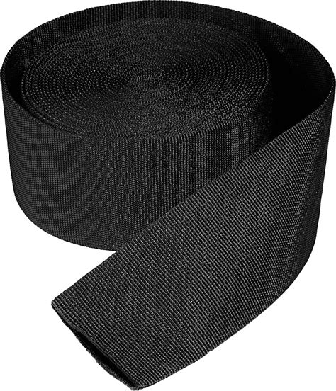 Hanaive 26 Ft Nylon Hydraulic Hose Protector Sleeve Black