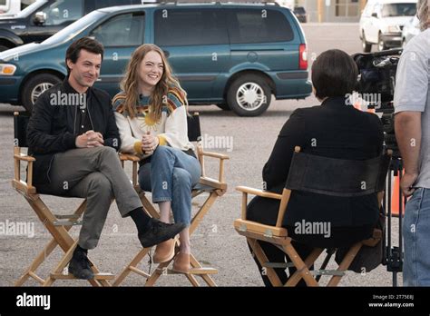 The Curse From Left Nathan Fielder Emma Stone Tessa Mentus Land Of