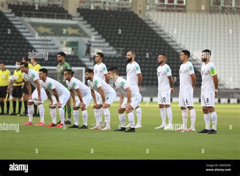 Players Of Afghanistan Pose Before The Fifa World Cup Qatar 2022 And
