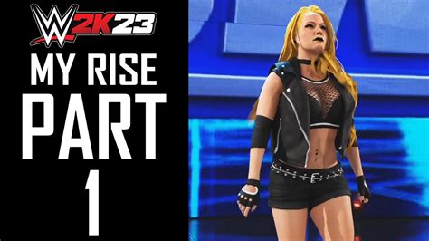 Wwe 2k23 My Rise The Legacy Gameplay Walkthrough Part 1 A