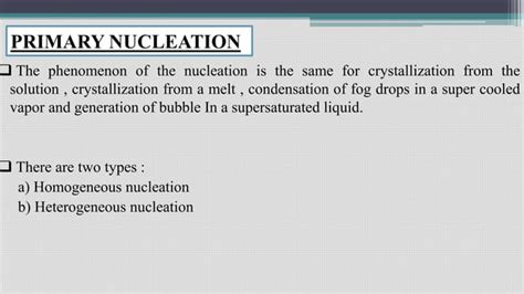 Nucleation Pptx