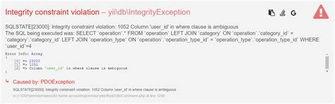 Php Yii2 Отображение собственных операций для пользователя Stack