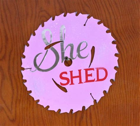 She Shed Metal Sign She Shed Decor Mom Cave Sign T For Mom