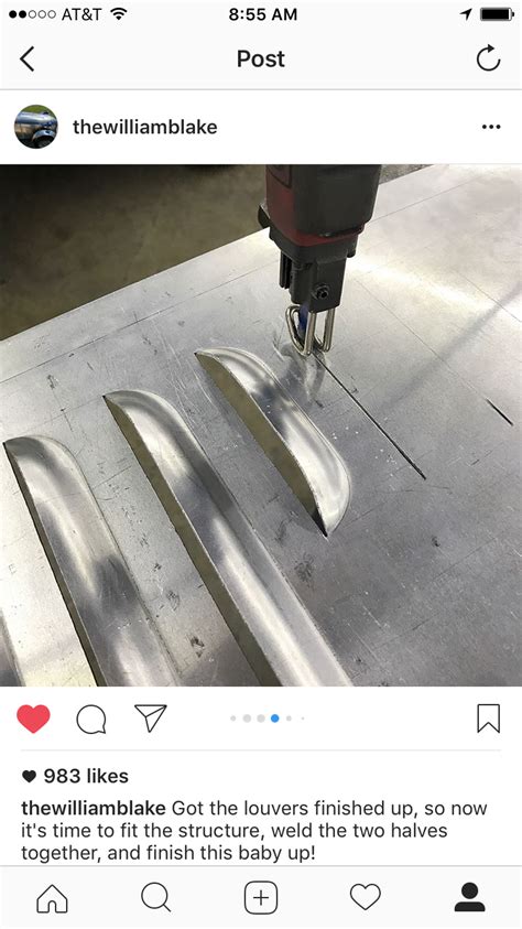 See How To Cut Hot Rod Louvers The Old Fashioned Way Artofit