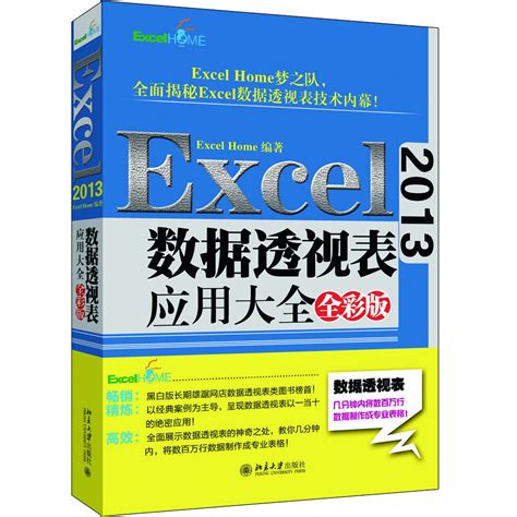 Excel 2013数据透视表应用大全全彩版北京大学旗舰店正版 虎窝淘