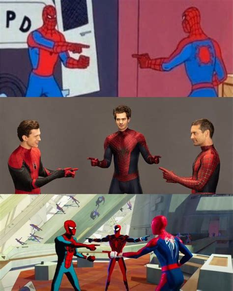 Spiderman Pointing Meme In 2025 Superhero Memes Spiderman Memes