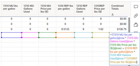 Mutliplying Mutiple Columns Multiplying Mutiple Columns Smartsheet