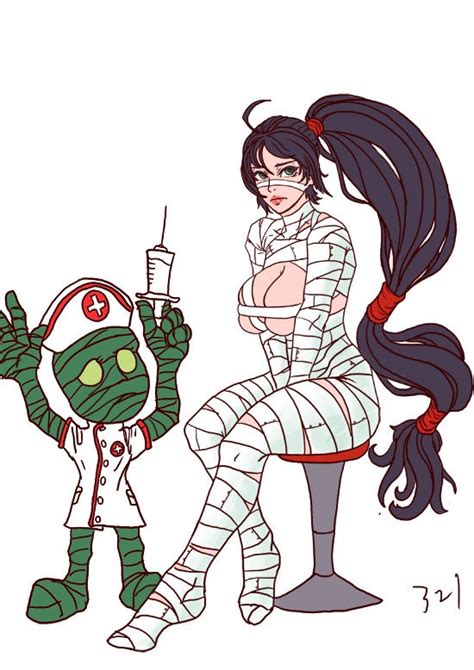 Rule 34 Akali Amumu Breasts Female Girl League Of Legends Nurse Akali