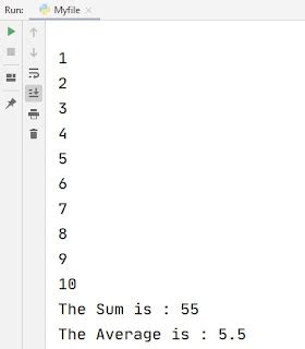 Python Program To Find Sum And Average Of Natural Number Using While Loop