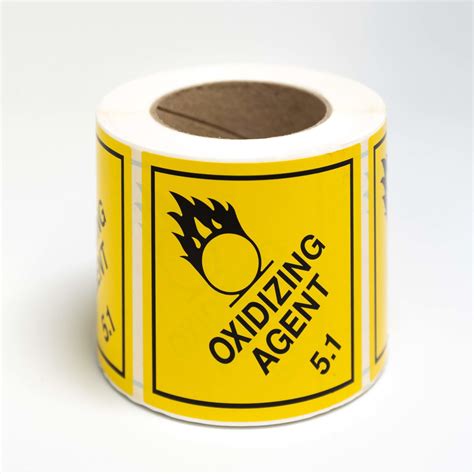 Class 51 Oxidizing Substances Labels Marair