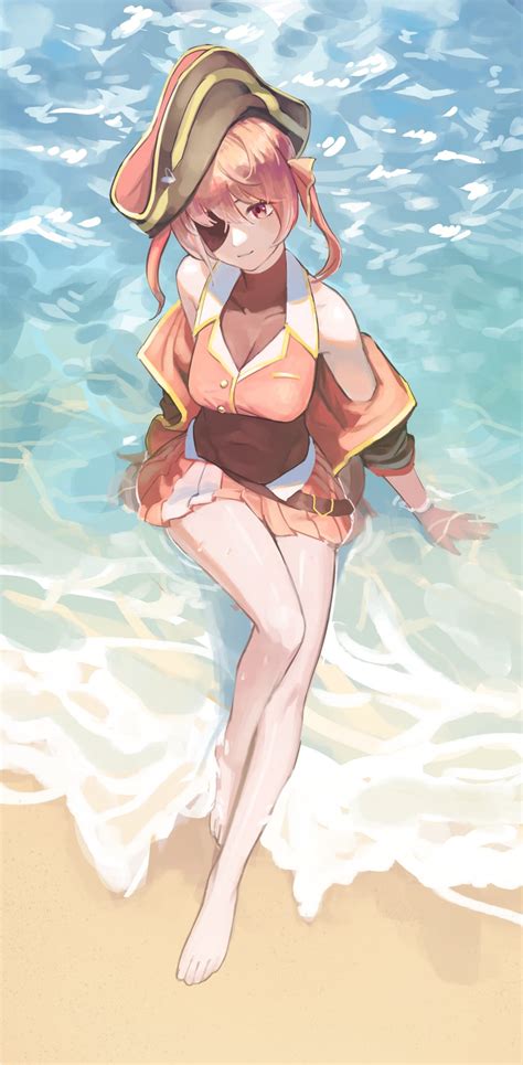 Houshou Marine Hololive Drawn By Mj154123 Danbooru