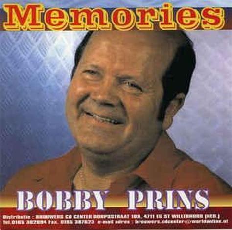 Memories Bobby Prins Bobby Prins CD Album Muziek Bol