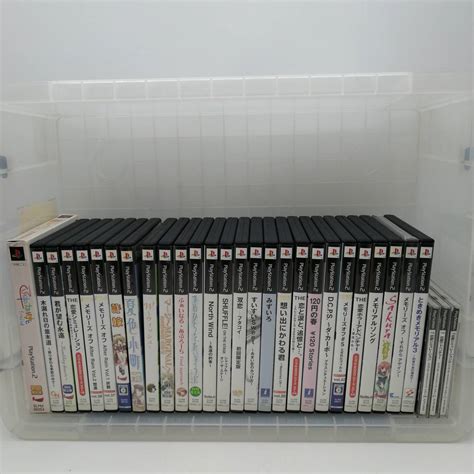 【目立った傷や汚れなし】h3743 プレイステーション2 Playstation2 Ps2 ゲームソフト 大量 まとめ売り セット 恋愛