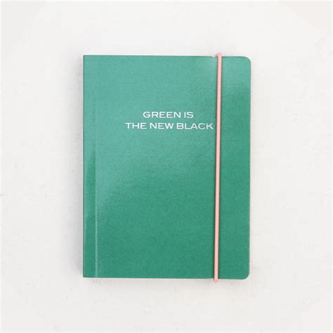 Green Small Chunky Notebook By Caroline Gardner Vibrant Home