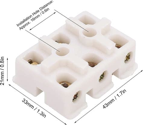 Compressor Single Phase Motor Terminal Block Terminal Block Flame
