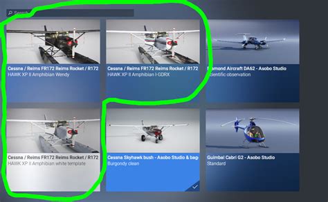 Msfs 2020 Airplanes Variants Grouping Errors Aircraft Msfs Devsupport