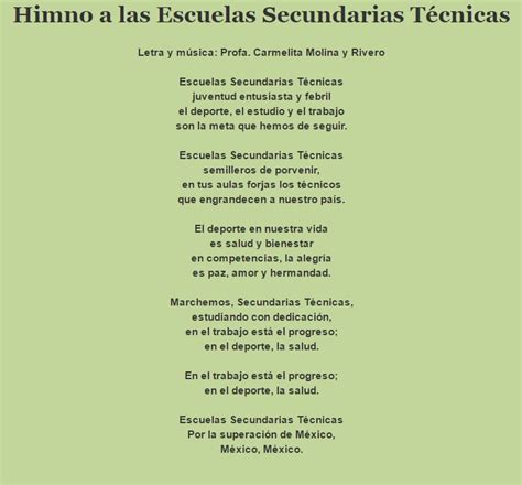 ESCUELA SECUNDARIA TÉCNICA 16 GUILLERMO CHÁVEZ PÉREZ HIMNO DE
