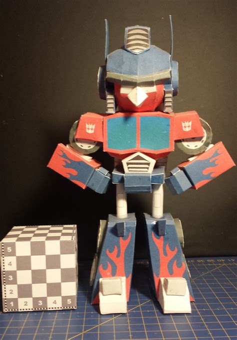 Printable Transformers Papercraft Optimus Prime Printable Papercrafts