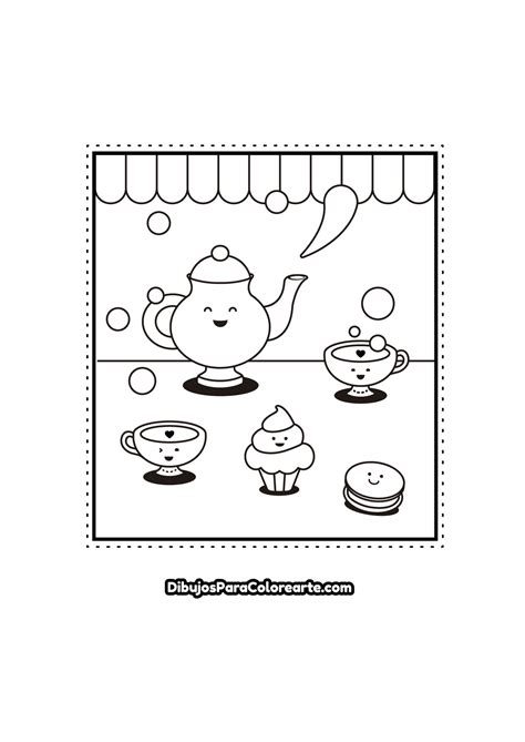 Dibujos De Dulces Para Imprimir Y Pintar