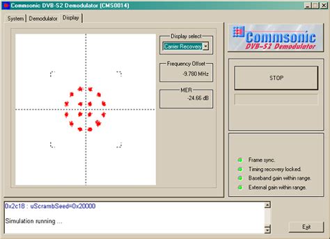 Commsonic Products Satellite DVB S2 Demodulator S2X Demodulator DVB S2 Demodulator