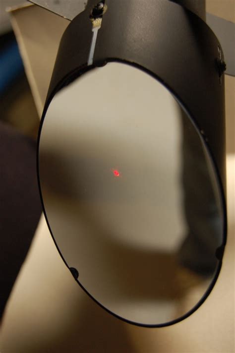 Centering The Secondary Mirror Reflectors Cloudy Nights