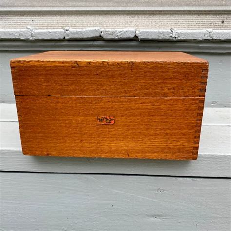 Address File Box Etsy Address File Box Etsy