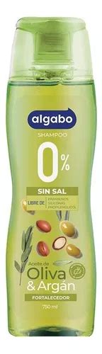 Shampoo Sin Sal Oliva Y Argán 750ml Algabo MercadoLibre