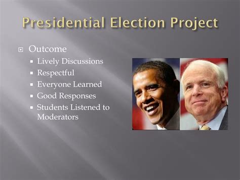 Ppt Presidential Election Project Powerpoint Presentation Free