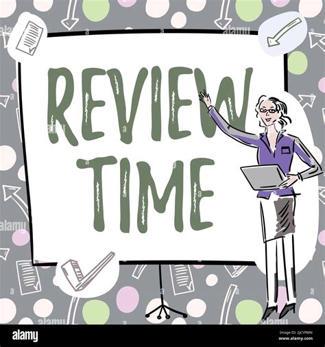 Handwriting Text Review Time Business Approach Situation Or System Its