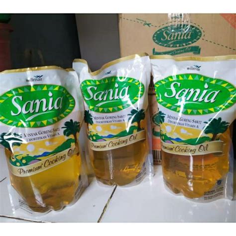 Jual Sania Minyak Goreng Premium Cooking Oil 2 Liter Indonesia Shopee