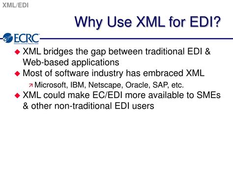 Ppt Xmledi Overview Powerpoint Presentation Free Download Id3570104