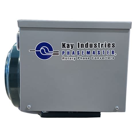 Phasemaster® 3 Phase Rotary Converter Kay Industries 3ph Converter