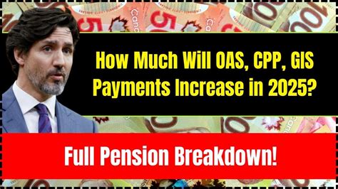 Oas Cpp And Gis Payment Increases In 2025 What Canadian Seniors Need To Know Chiccas