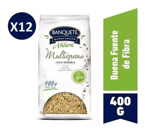 Arroz Multigrano Banquete Grs Pack Unidades Cuotas Sin Inter S