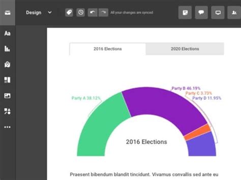 create interactive pie charts to engage and educate infogram