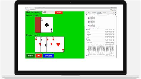 Javascript Html Game From Scratch Blackjack Youtube