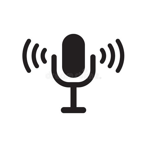 Voice Control Icon Trendy Voice Control Logo Concept On White B Stock