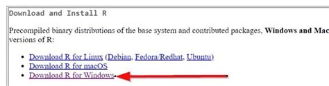 R For Windows Download For Free 2024 Latest Version