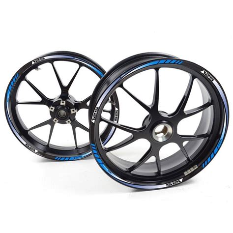 Auen Sticker Wheel Rim Daelim Roadwin 125 Blue Strip Tape Vinyl