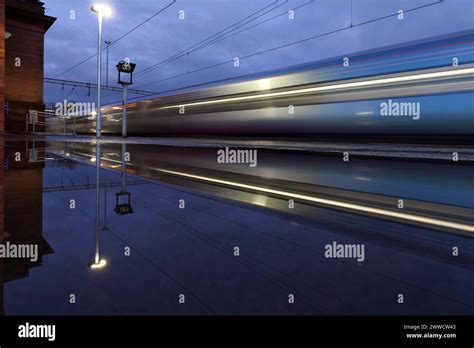 Transpennine Express Class 802 Train Passing Through Edge Hill Railway