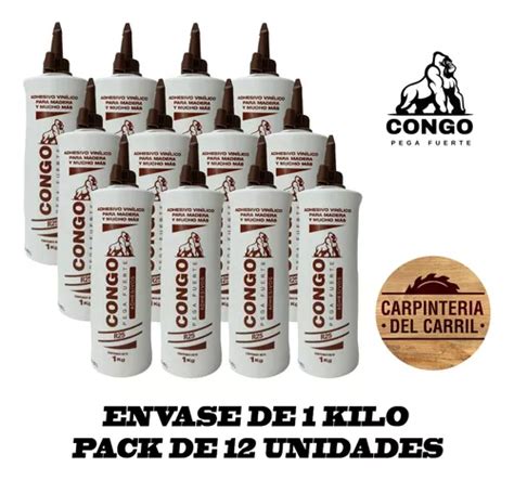 Cola Carpintero Adhesivo Vinilico Congo R X Kilo X U