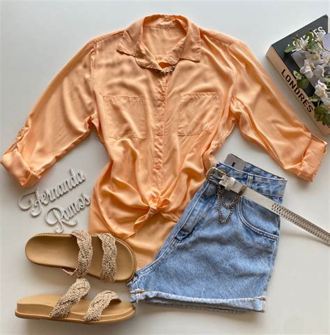 Camisa Feminina Social Manga Longa Fernanda Ramos Store