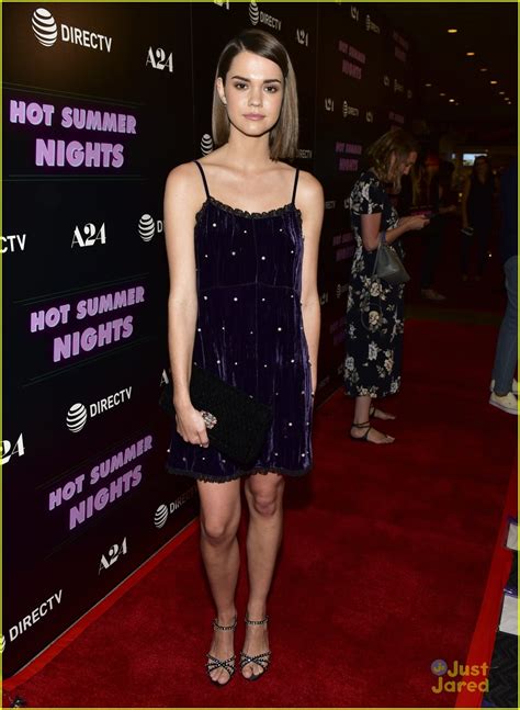 Full Sized Photo Of Maia Mitchell Maika Monroe Alex Roe Hot Summer