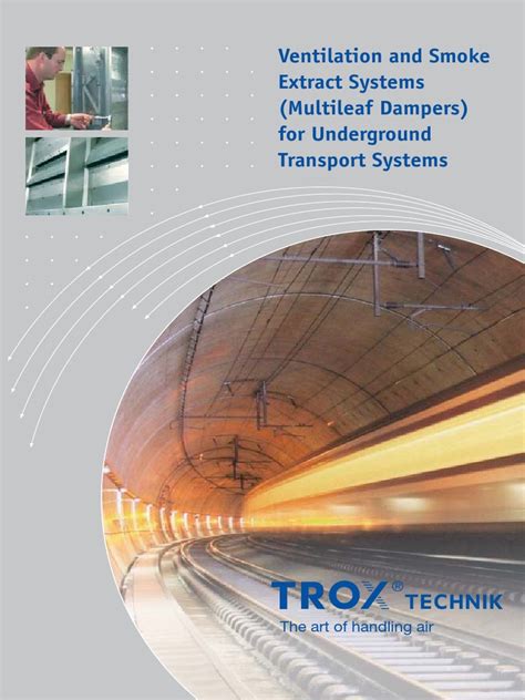 Tunnel Damper Pdf Ventilation Architecture Tunnel