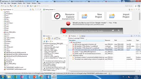 Tidm 1003 Error When Building Tidm 1003 Projects C2000